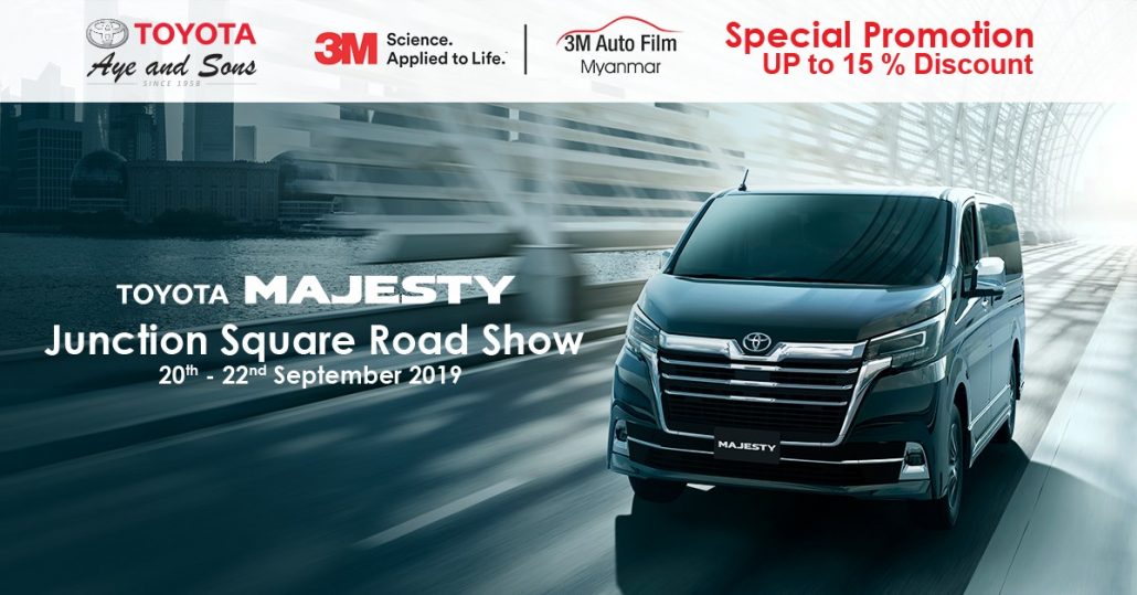 Toyota Majesty Car Launch Road Show - Toyota Aye and Sons