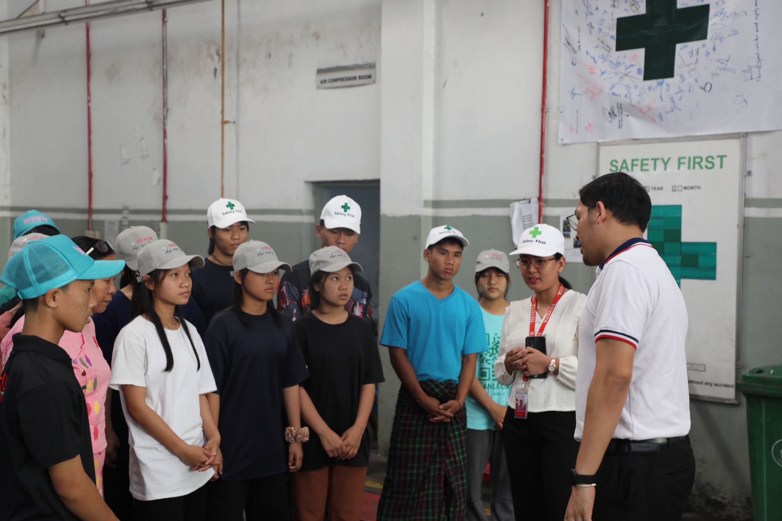 "Field Visit" program - Toyota Aye and Sons